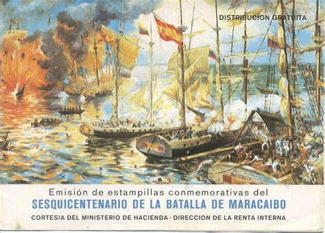 Batalla Naval Del Lago De Maracaibo 1823 CORREO DE LARA