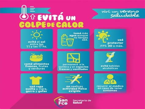 Recomendaciones Ante El Registro De Altas Temperaturas Municipalidad