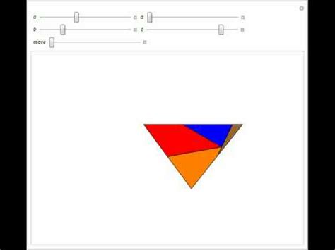Dissection Of One Triangle To Another YouTube