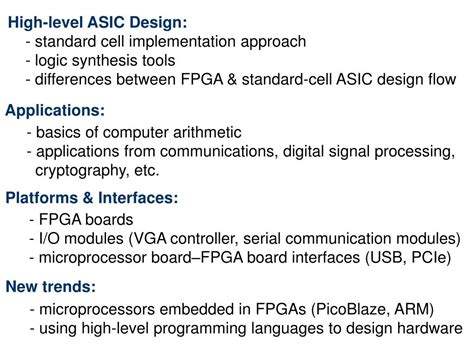 PPT ECE 448 FPGA And ASIC Design With VHDL PowerPoint Presentation