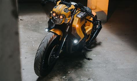 This Custom Honda X4 Is Called Bumblebee Is Inspired By