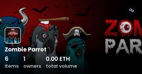 Zombie Parrot Collection OpenSea