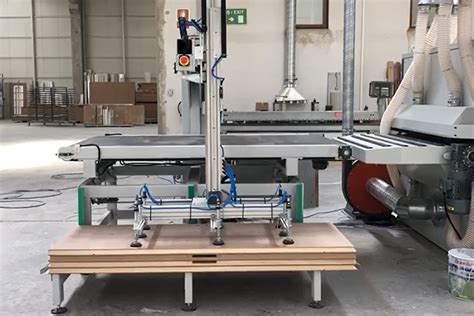 Automatic Loading Unloading System Elite Woodworking Machinery