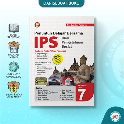 Jual Buku PENUNTUN BELAJAR IPS SMP MTs Kelas 7 Kurikulum Merdeka