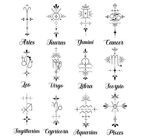 Pin By Alicia Ling On Tattoo In 2024 Horoscope Tattoos Zodiac
