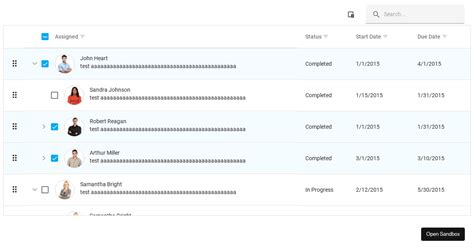 overview devextreme tree list forked codesandbox