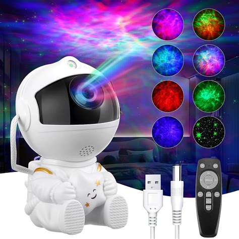Astronauta Proyector De Estrellas 360 Adjustable Luces Astronauta