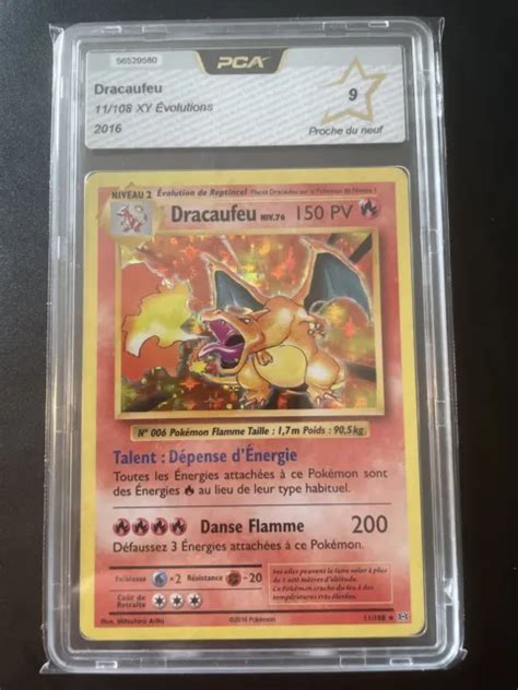 Carte Pokemon Pca Dracaufeu Holo Xy Evolutions Eur