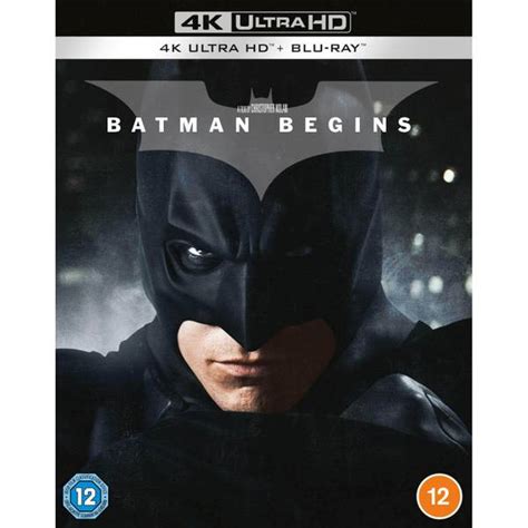 Batman Begins 4K Ultra HD Includes 2D Blu Ray 4K Zavvi UK