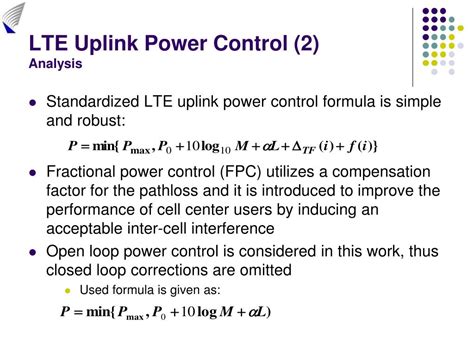 ppt uplink power control in lte relay enhanced cells powerpoint presentation id 3293780
