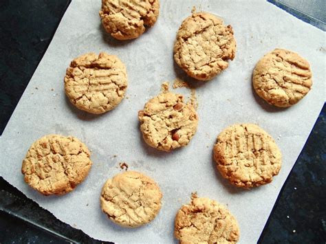 Flourless Salted Peanut Butter Crunch Cookies Maverick Baking