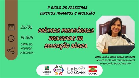 Práticas Pedagógicas Inclusivas na Educação Básica YouTube