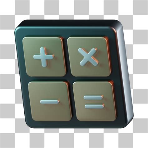 Premium Psd Math Counting D Icon