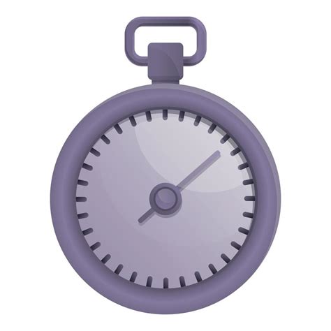 cronógrafo segundo icono dibujos animados vector Temporizador reloj