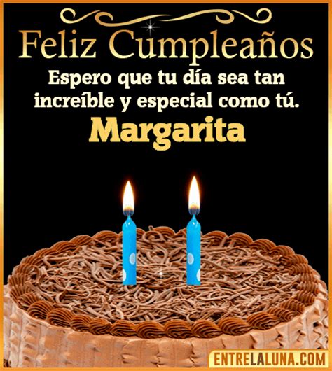 Feliz Cumplea Os Margarita Felicidades Margarita