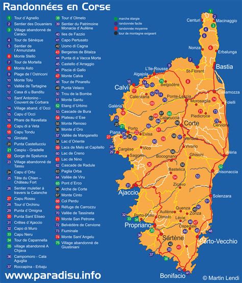 Les randonnées en Corse Paradisu le guide complet sur la Corse