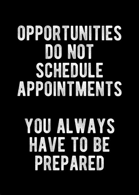 Inspirational Always Be Prepared Quote Digital Art By Motivational Flow