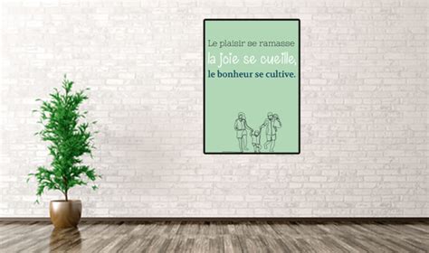 Tableau Ou Poster Personnalis Citation Le Plaisir Avalokita