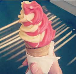 Glace à l italienne vanille fraise Glace italienne Glace Glace vanille