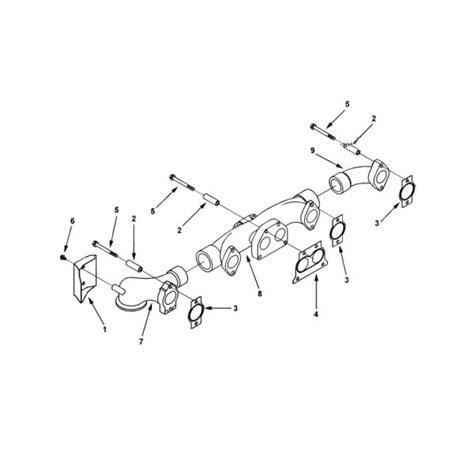 3682940 EXHAUST MANIFOLD GASKET Cummins KLCUMMINS
