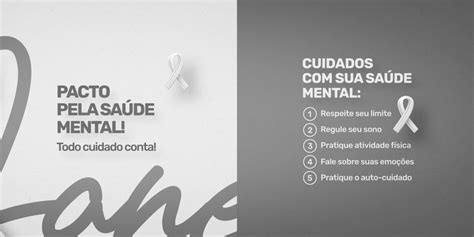 Janeiro Branco De Aten O A Cuidados Sa De Mental Um Lembrete Da