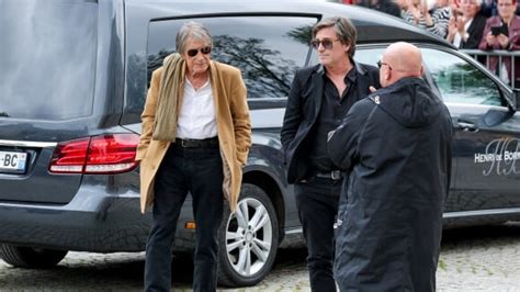 Photo Thomas Dutronc Arriv Es Aux Obs Ques De L Auteure