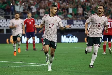 México derrota a Costa Rica y es semifinalista de la Copa Oro XEU