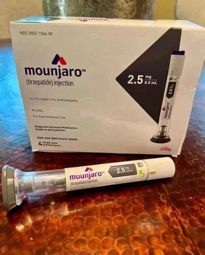 Mounjaro Tirzepatide 2 5mg Injection UAE Delivery At Rs 5500 Vial