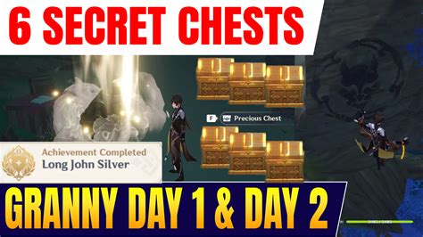 Granny Komaki Day Secret Chests Long John Silver