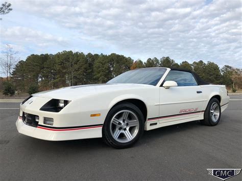 1989 Chevrolet Camaro Carolina Muscle Cars Inc