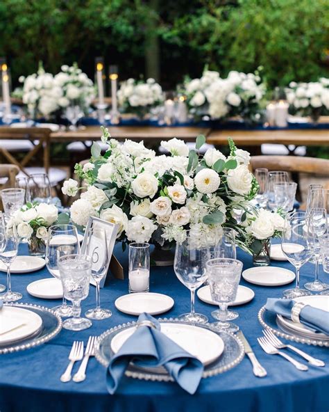 Navy Blue Wedding Color Palette