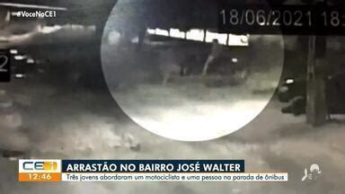 CETV 1ª Edição Fortaleza Moradores denunciam onda de assaltos no