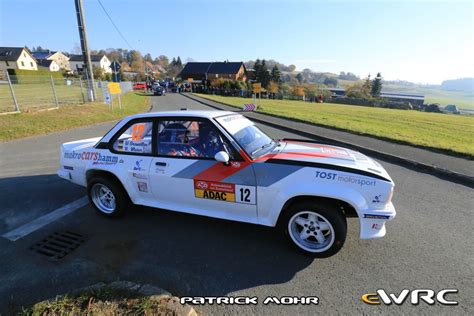 Gromöller Walter Meier René Opel Ascona 400 AvD Sachsen Rallye 2021