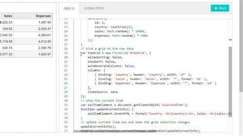 javascript ui controls wijmo s new demo explorer youtube