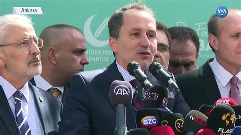 Yeniden Refah Partisi Cumhur İttifakına Katılmayı Reddetti