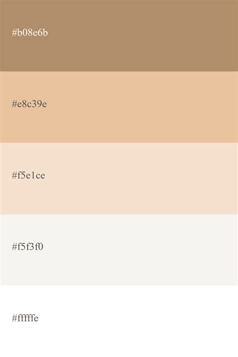 17 Paletas De Color Beige Inspiradoras Combinaciones