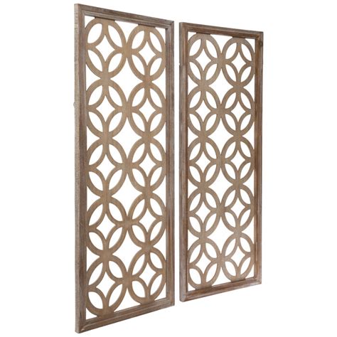 Overlapping Circles Cutout Wood Wall Decor Set Hobby Lobby