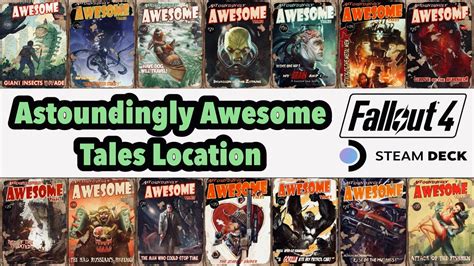 Fallout 4 Astoundingly Awesome Tales Magazine Comic Book Location