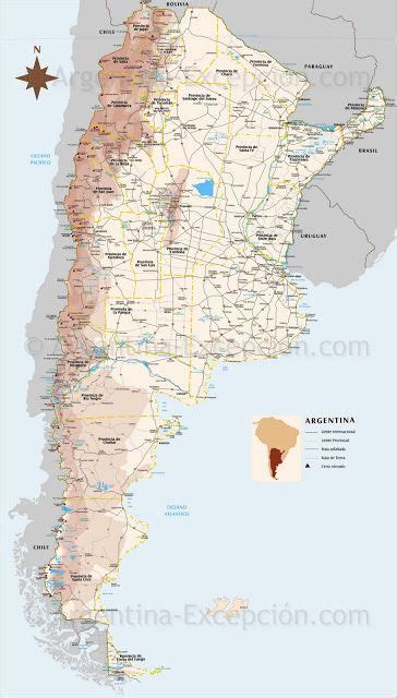 Todos Los Mapas De Argentina Fisico Politico Mudo Hidrografico Images