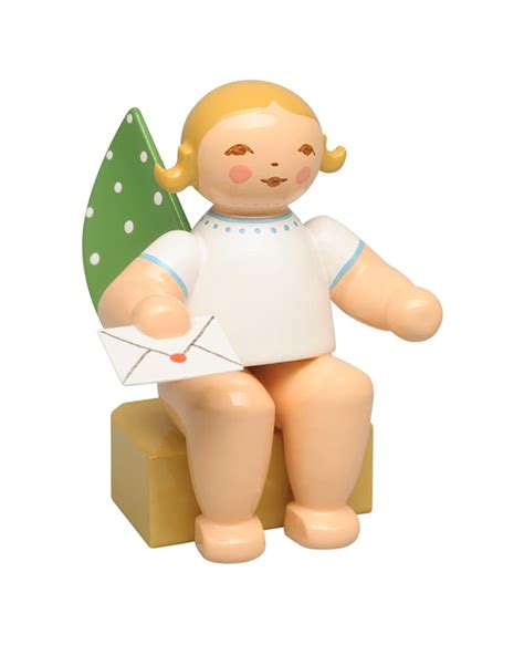 Wendt Und K Hn Kalenderfigur Engel Mit Lebkuchenfrau Online