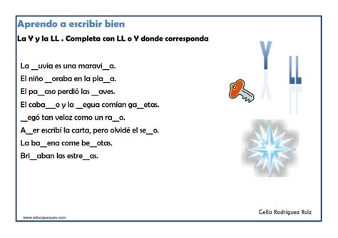 Ejercicios De Ortograf A Para Ni Os Primaria Educapeques
