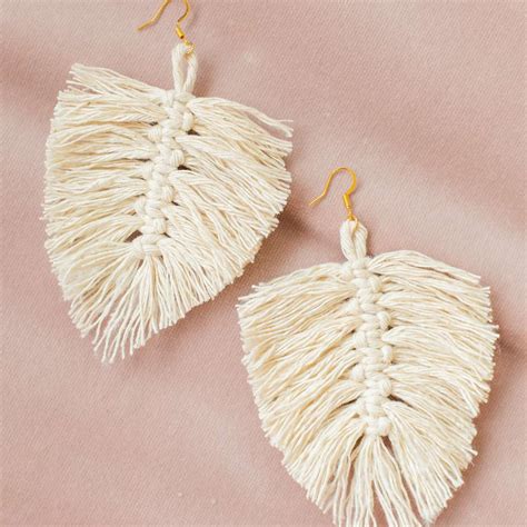 How To Make Macrame Earrings Two Ways