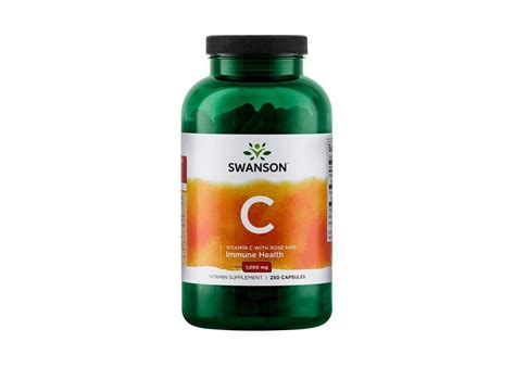 SWANSON Witamina C 1000 dzika róża 250 kaps w bioU