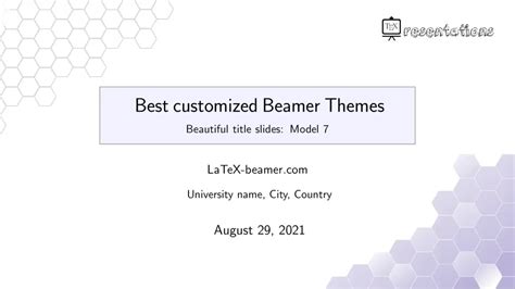 Latex Powerpoint Template