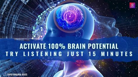 Super Intelligence 40 Hz Binaural Beats Activate 100 Brain Potential