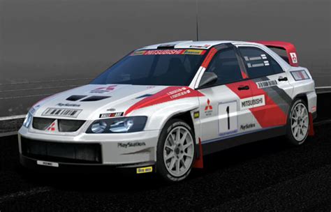 Gran Turismo Voiture Mitsubishi Lancer Evolution Super Rally Car