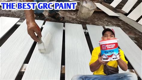 Cat Grc Motip Serat Kayu Nippon Paint Matek Dijamin Irit Tidak Mudah