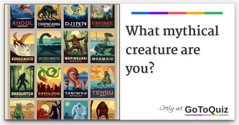What Mythical Creature Are You