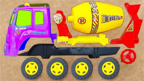 Lắp ráp Xe Đồ Chơi Toys Xe Cẩu Xe Tải Siêu Nhân Xe Múc Cát Ô
