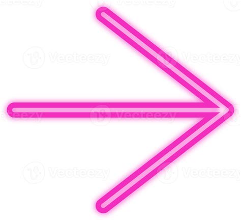 Neon Pink Arrow 18745948 PNG